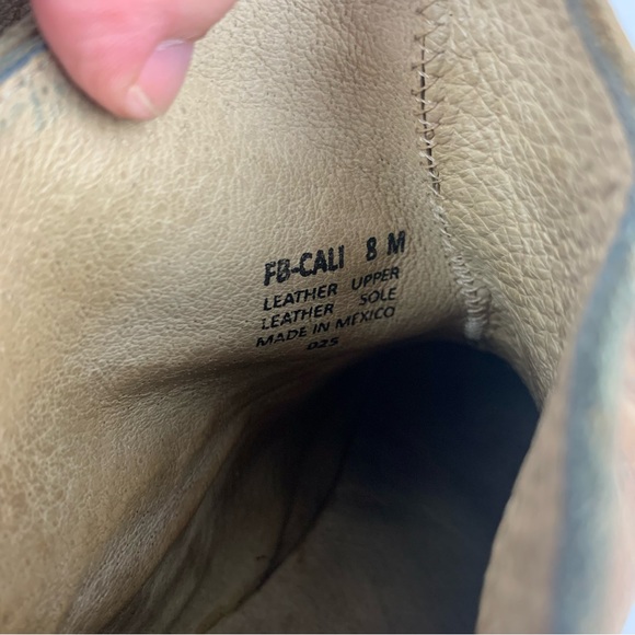 Freebird by Steven | Shoes | Freebird Cali Brown Leather Distressed Oring Heel Strap Studded ...